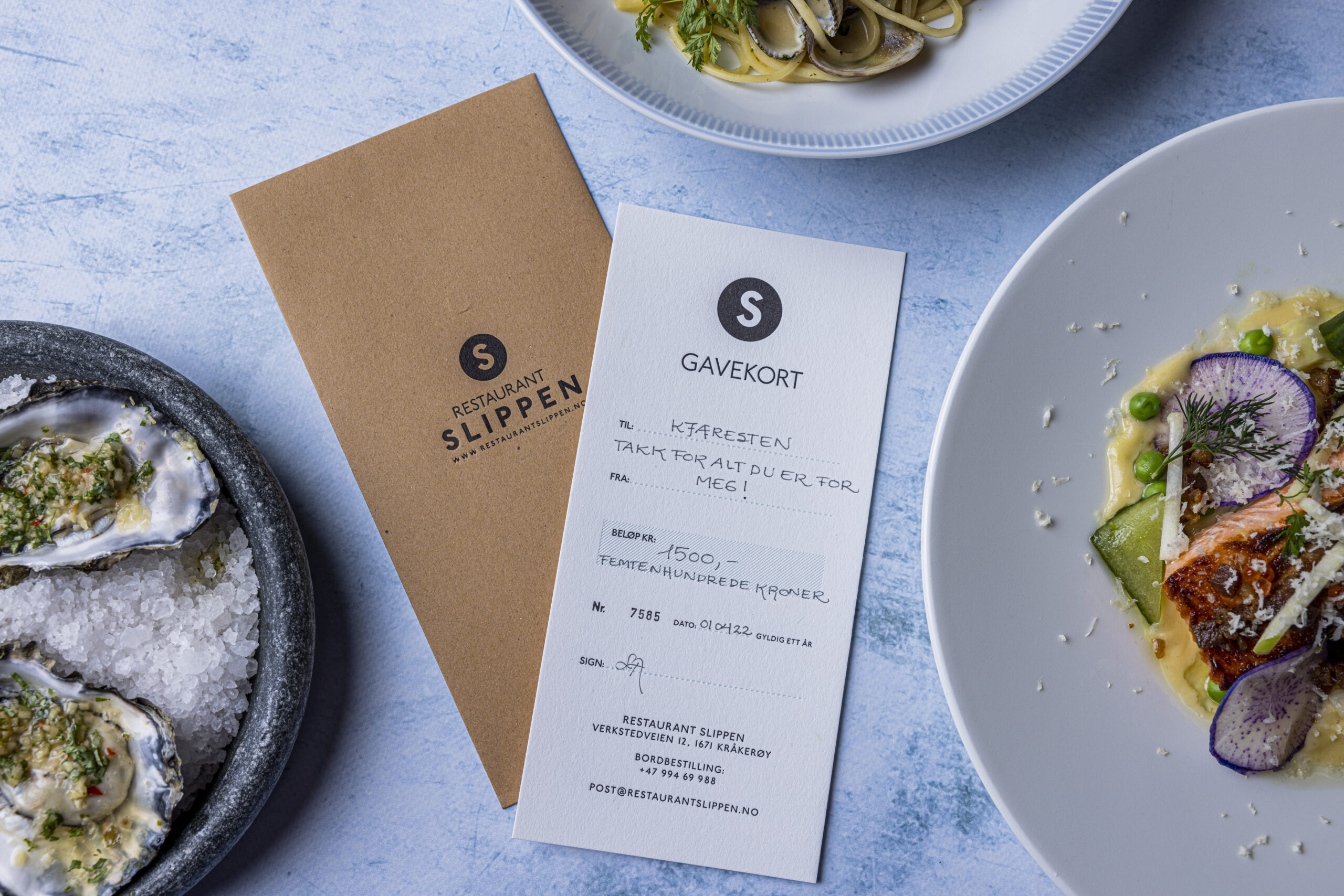 Gavekort fra Slippen er gaven som passer alle - Restaurant Slippen